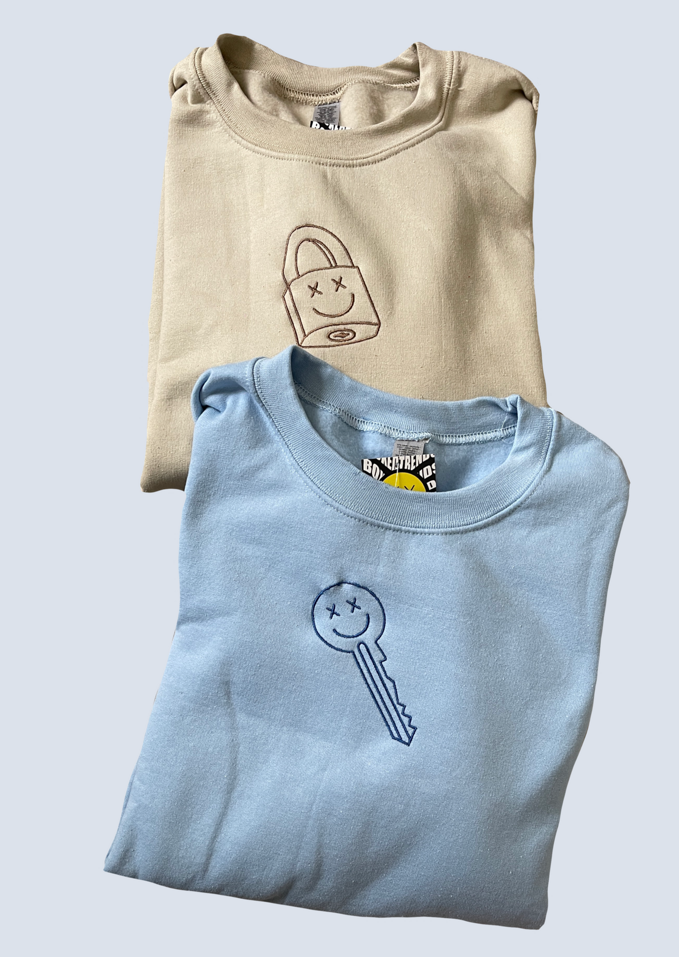 Lock and Key Embroidered Matching Set – BOXEDTRENDS